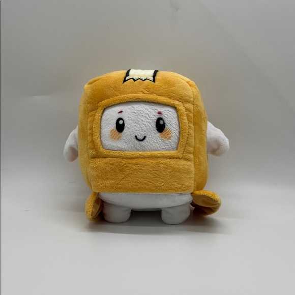 Toys | Lanky Box Yellow And White Plush | Poshmark